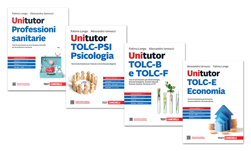 Corsi e libri per i test di ammissione | Zanichelli
